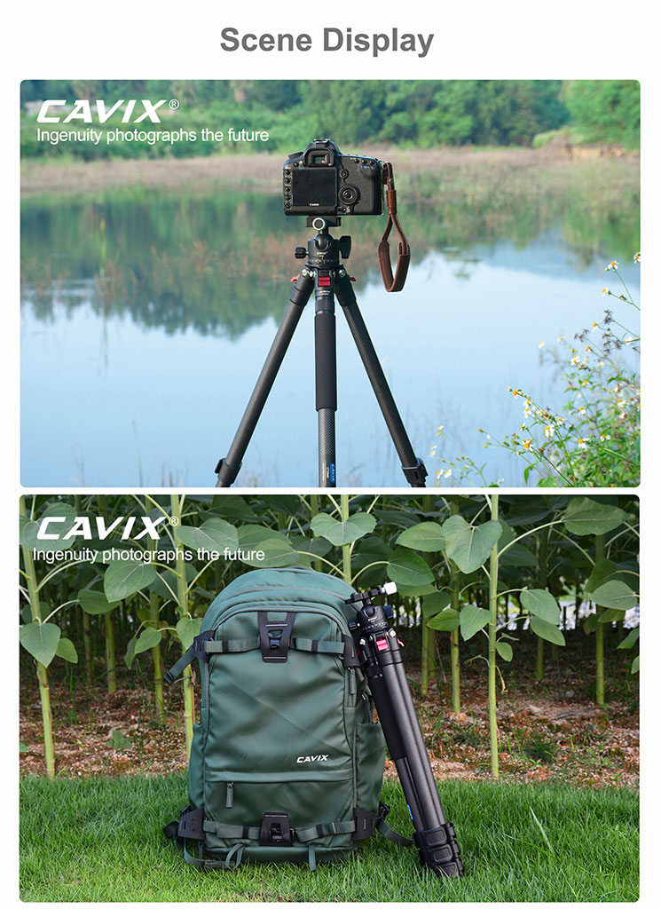 Chân Máy Ảnh Carbon CAVIX CT2540 - Giang Duy Đạt